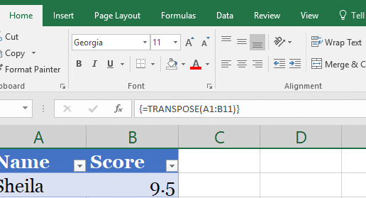 10 How To Transpose A Table In Excel With Formula PNG Formulas
