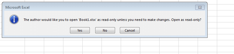 How To Create A Read Only File In Excel How To Remove It