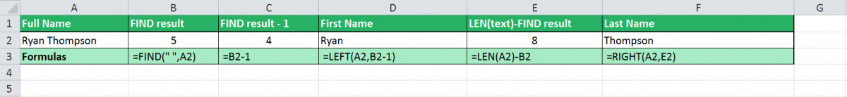 How to use the Excel functions SEARCH & FIND [2019 Tutorial]