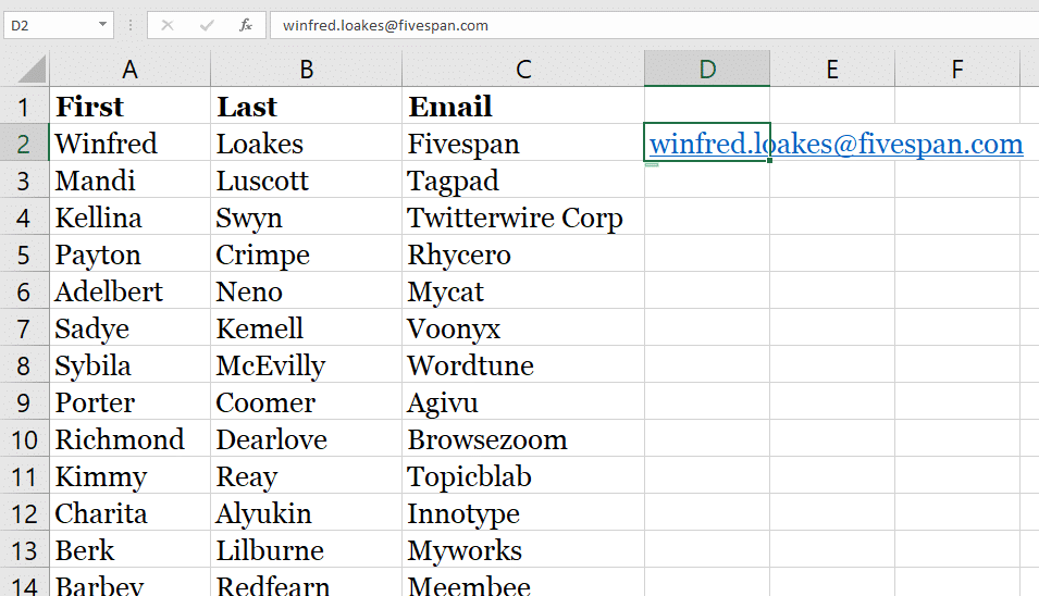 How To Use Flash Fill And Autofill In Excel Easy Method 