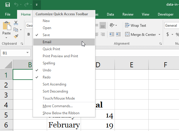 How To Customize The Quick Access Toolbar In Excel 2022 