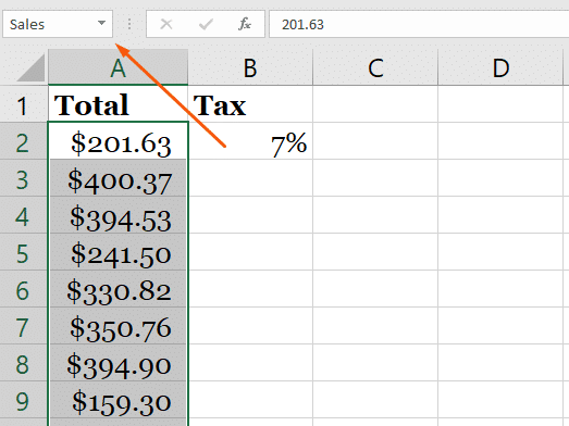 How to Create a Named Range in Excel & Save Tons of Time