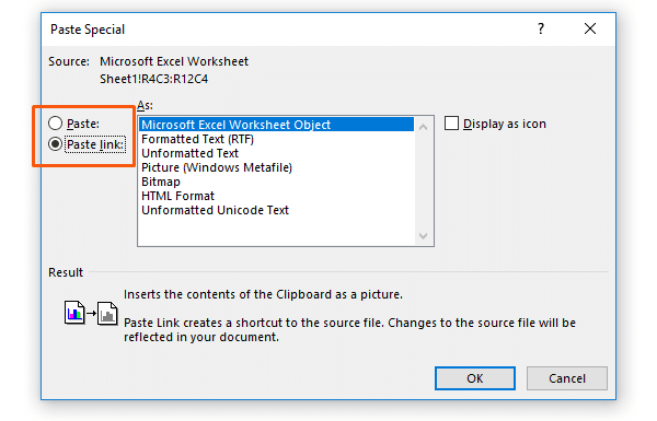 How To Insert Excel Data Into Word tables Files Spreadsheets 