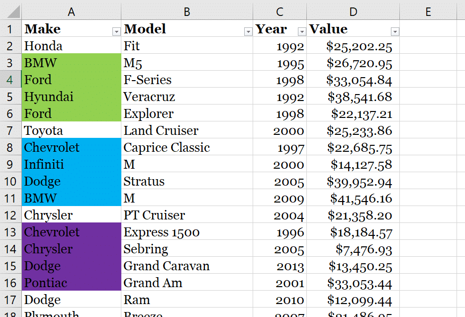 How To Filter In Excel Advanced Filters Autofilter Explained