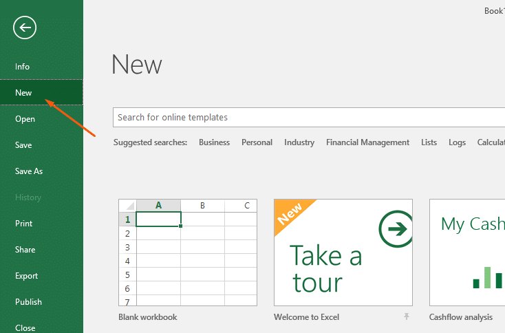 How To Create A New Workbook In Excel for Beginners 