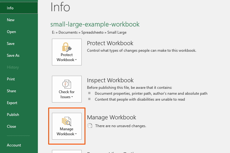 How To Recover An Unsaved Excel File In Excel For Free