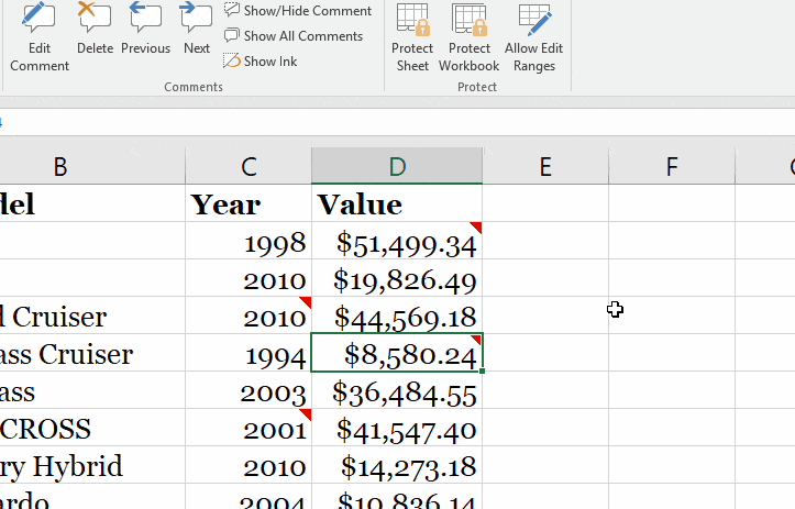How to Insert a Comment in Excel - and Edit and Delete it