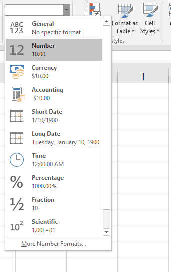 How To Change Number Format In Excel Custom Formats 