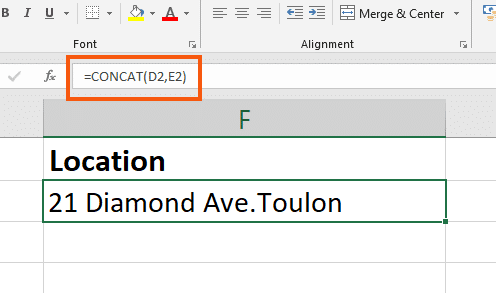 How To Use The Concatenate Function Easy Excel Formulas
