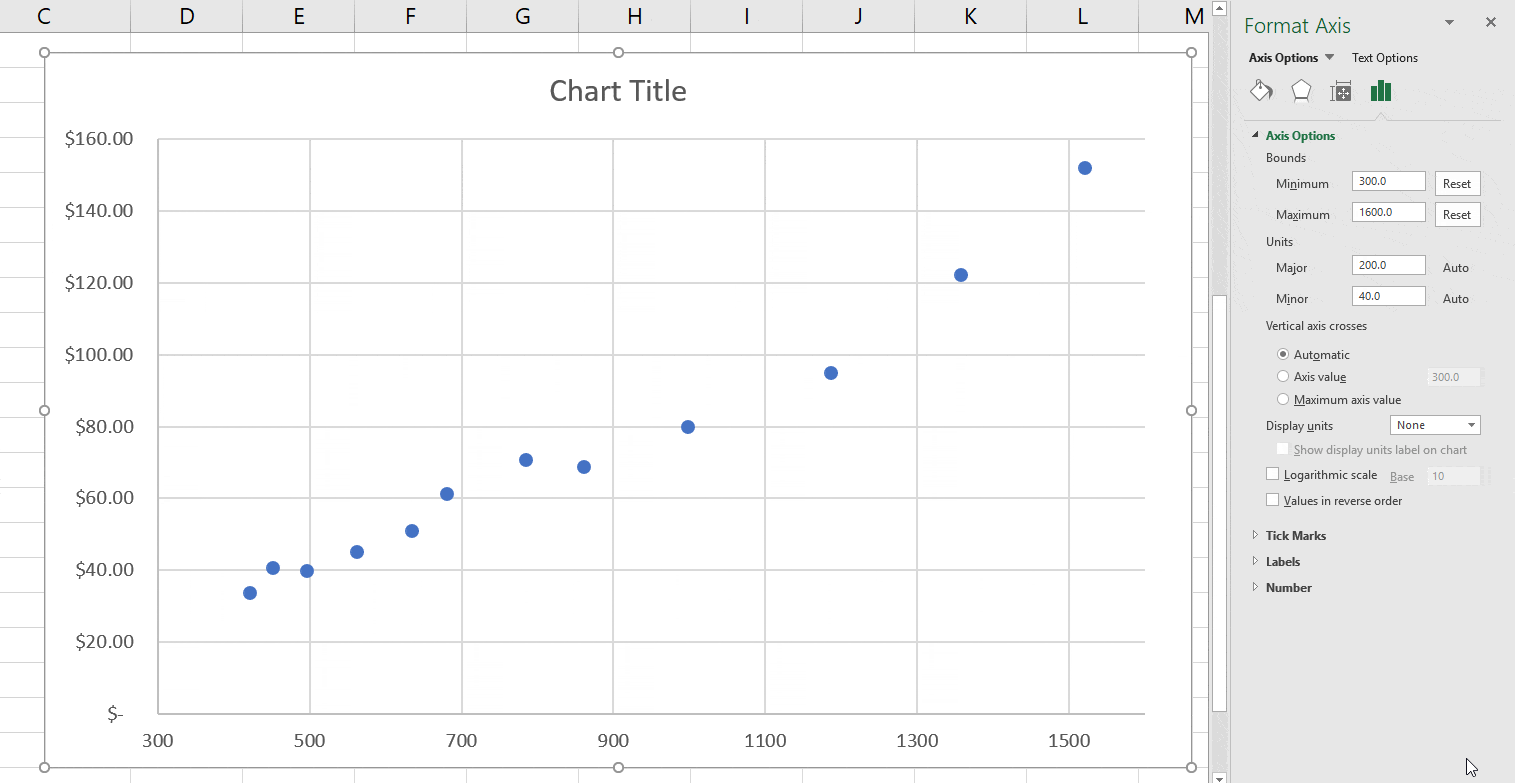 How To Change Axes Of A Scatter Chart In Excel 2007 Vvticontrol