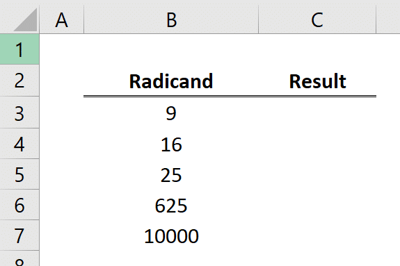 How To Find The Square Root In Excel Easy Method