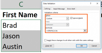 Data Validation In Excel - The Ultimate Step-By-Step Guide (2020)