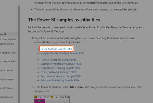 Using Sample Data in Power BI: Ultimate Guide with Examples