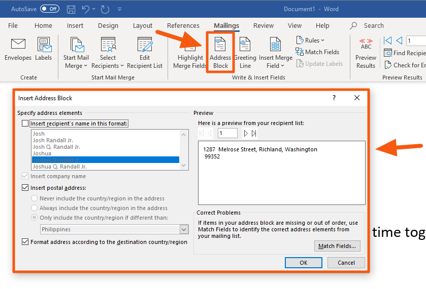 Mail Merge From Excel Senturinclub