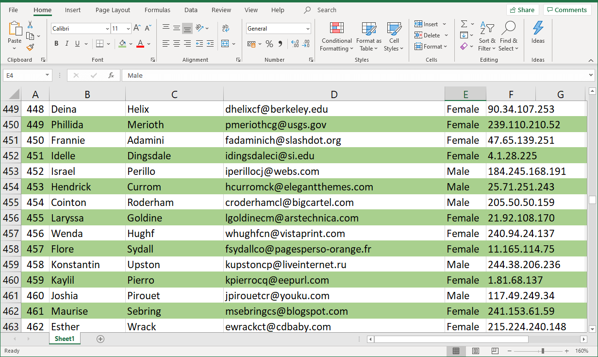 How To Highlight Every Other Row In Excel Fast And Easy