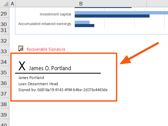 How To Insert A Digital Signature In Excel Fast And Easy