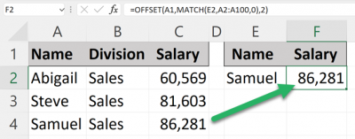 How to Use the OFFSET Function in Excel – 3 Examples (2024)