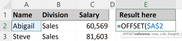 How to Use the OFFSET Function in Excel – 3 Examples (2024)