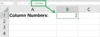 How to Get a Column Number in Excel: Easy Tutorial (2024)