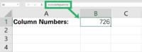 How to Get a Column Number in Excel: Easy Tutorial (2024)
