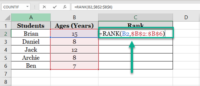 How to Use the RANK Function in Excel + Formula Examples