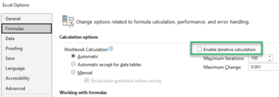 How to Find Circular References in Excel (+ How to Fix Them)