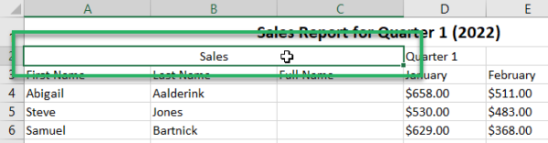 How to Merge Cells in Excel (Without Losing Data)
