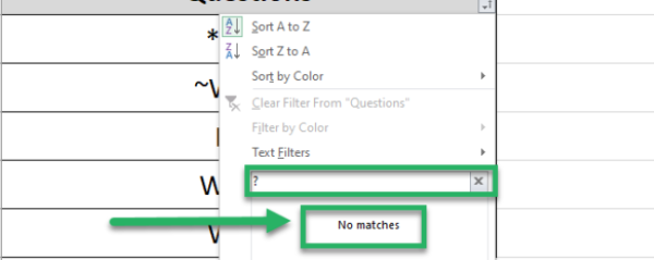 How to Use Wildcards in Excel: Examples with VLOOKUP, COUNTIF, + more
