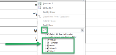 How to Use Wildcards in Excel: Examples with VLOOKUP, COUNTIF, + more