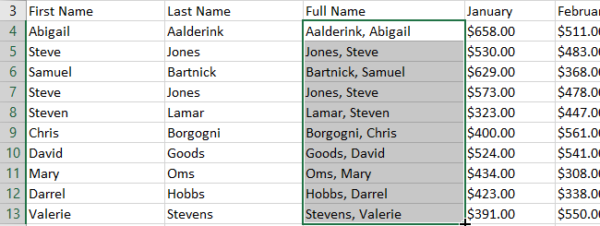 How to Merge Cells in Excel (Without Losing Data)