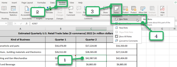 Excel Comments and Notes: How to Add, Edit, and Delete