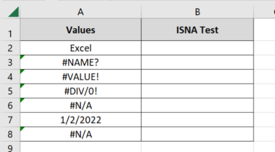 Excel ISNA Function Guide: How and When to Use (2023)