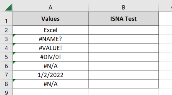 Excel ISNA Function Guide: How and When to Use (2023)