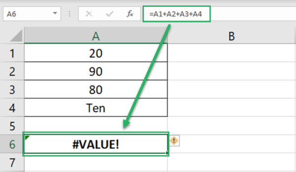 How to Fix the #Value Error in Excel (Step-by-Step)