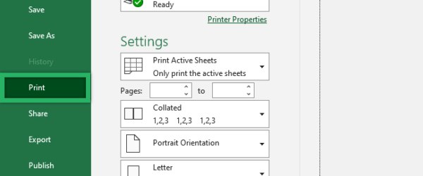 How to Print an Excel Spreadsheet on One Page (+ More)