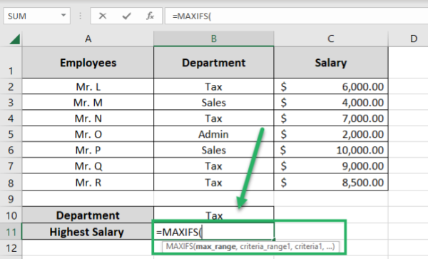 How to Use MAXIFS and MINIFS in Excel: Step-by-Step (2024)