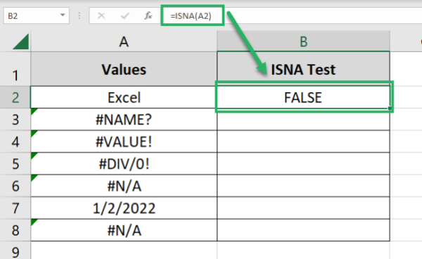 Excel Isna Function Guide How And When To Use 2023