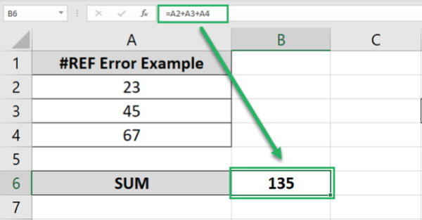 How to Fix the #Ref Error in Excel (Step-by-Step)