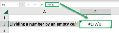 How to Fix the #DIV/0 Error in Excel (Step-by-Step)