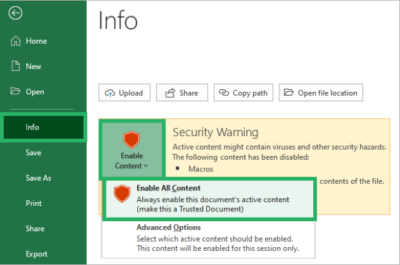 How to Enable Macros in Excel Step-by-Step (and Disable)