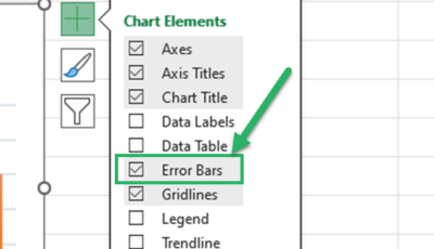 How to Add Error Bars in Excel: Step-by-Step With Examples