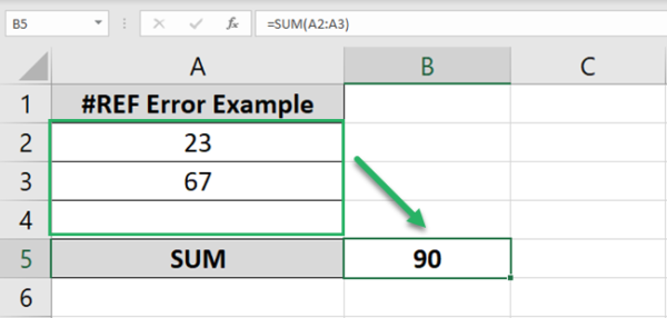 How to Fix the #Ref Error in Excel (Step-by-Step)