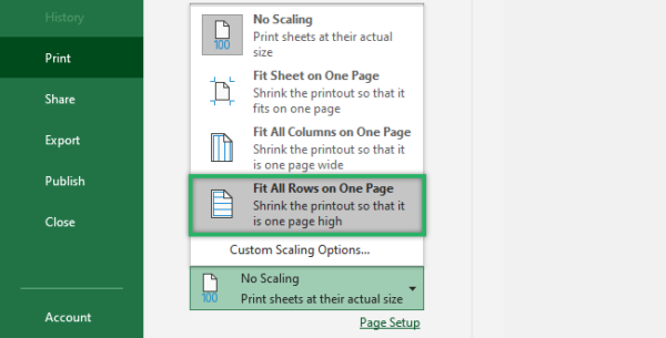 How to Print an Excel Spreadsheet on One Page (+ More)