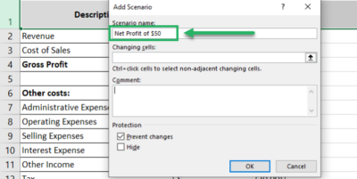 How to Use the Scenario Manager in Excel