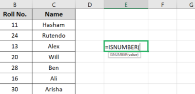How to Use the Excel Functions ISNUMBER, ISTEXT and ISNONTEXT