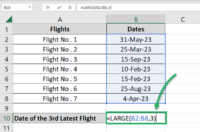 Excel SMALL and LARGE functions + Formula Examples (2024)