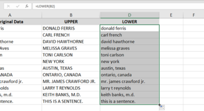 How to Change Case in Excel: Upper, Lower, and More (2023)