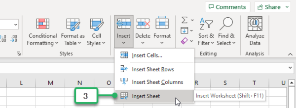 How to Insert a New Worksheet in Excel (2023 Guide)