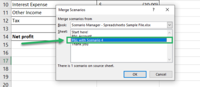 How to Use the Scenario Manager in Excel