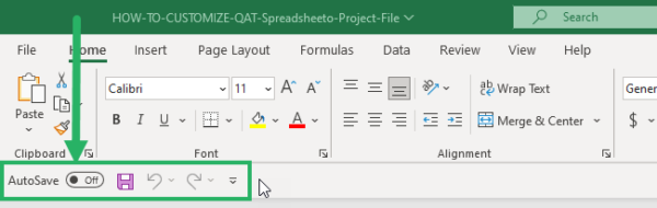 How to Customize the Quick Access Toolbar in Excel (2023)